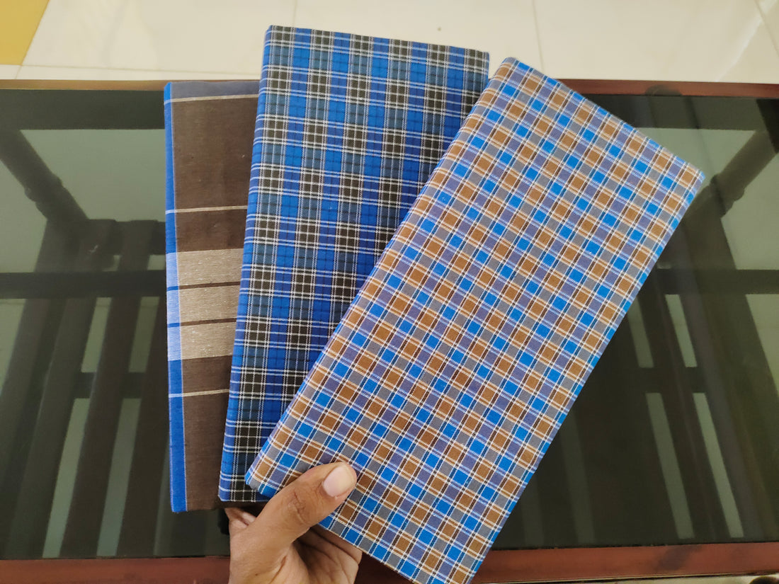 Pure Cotton Stitched Lungies 2.00 mts (Single Lungie) – Pitshirts